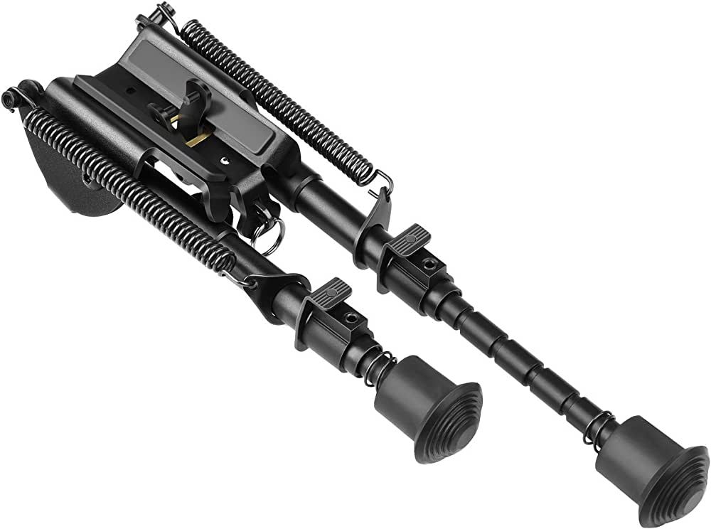 CVLIFE Rifle Bipod, 6-9 Inch Adjustable Super Duty Tactical Bipod ...